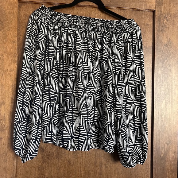 peyton jensen | Tops | Peyton Jensen Blouse Off The Shoulder | Poshmark